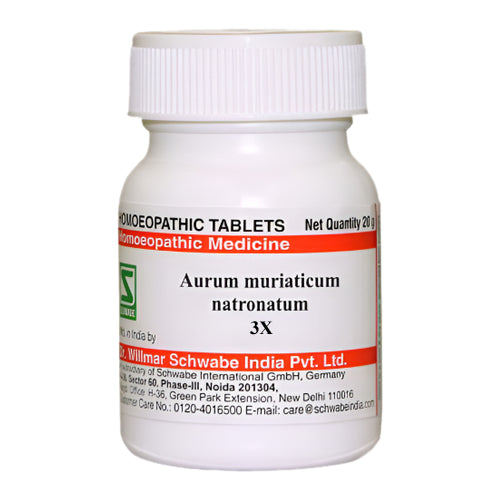 Aurum Muriaticum Natronatum 3X – JANAKALYAN HOMEOPATHY
